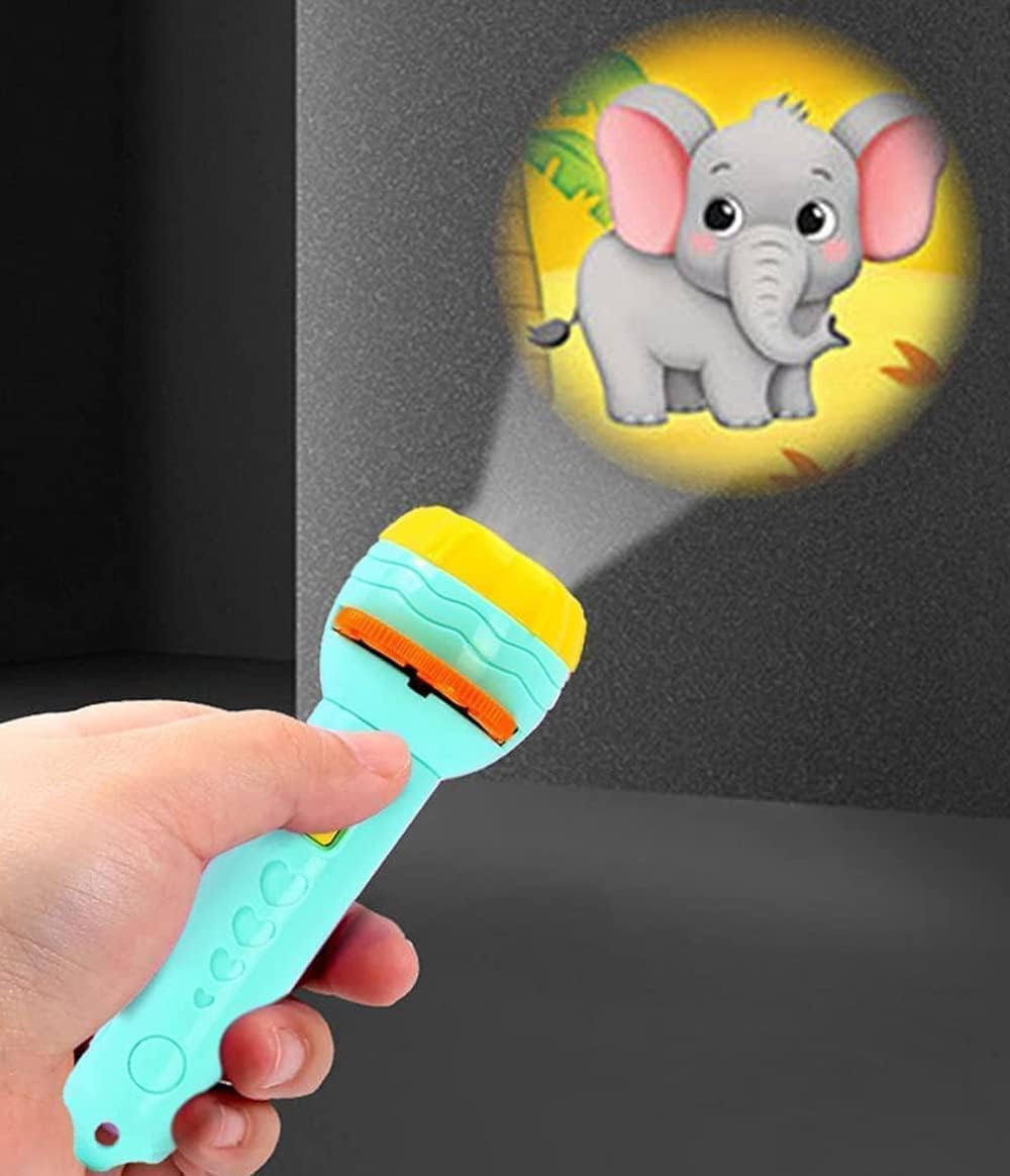 Fun & Educational Mini Projector Torch – KiddySafe Store