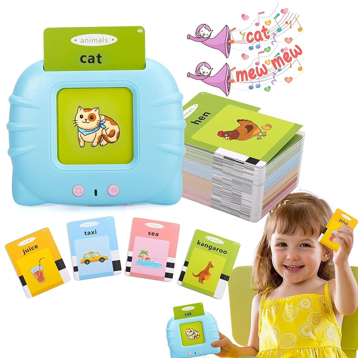 Educational Speaking Infant Flash Cards | For Fun & Learning ...